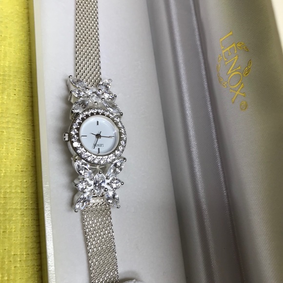 Lenox | Jewelry | Ladies Lenox Crystal Butterfly Watch | Poshmark